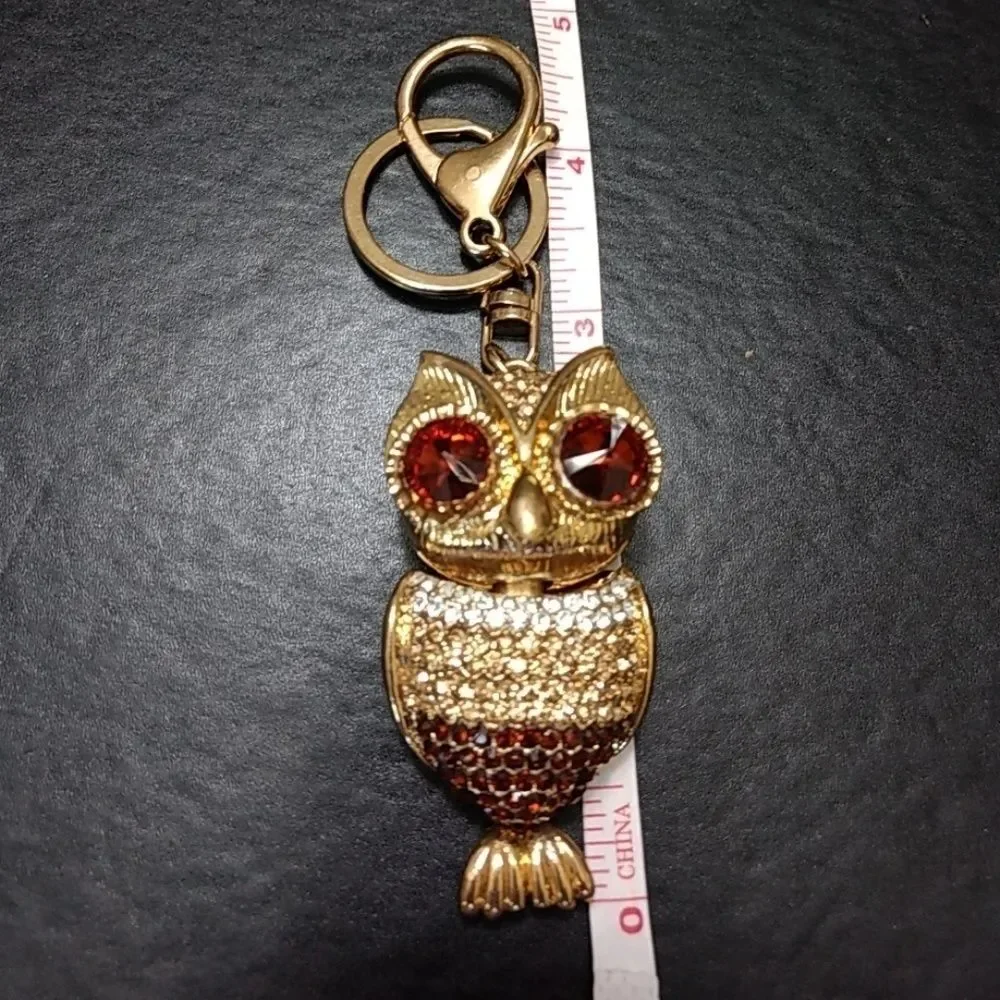 Unbranded | Accessories | Gold Tone Owl Key Fob | Poshmark